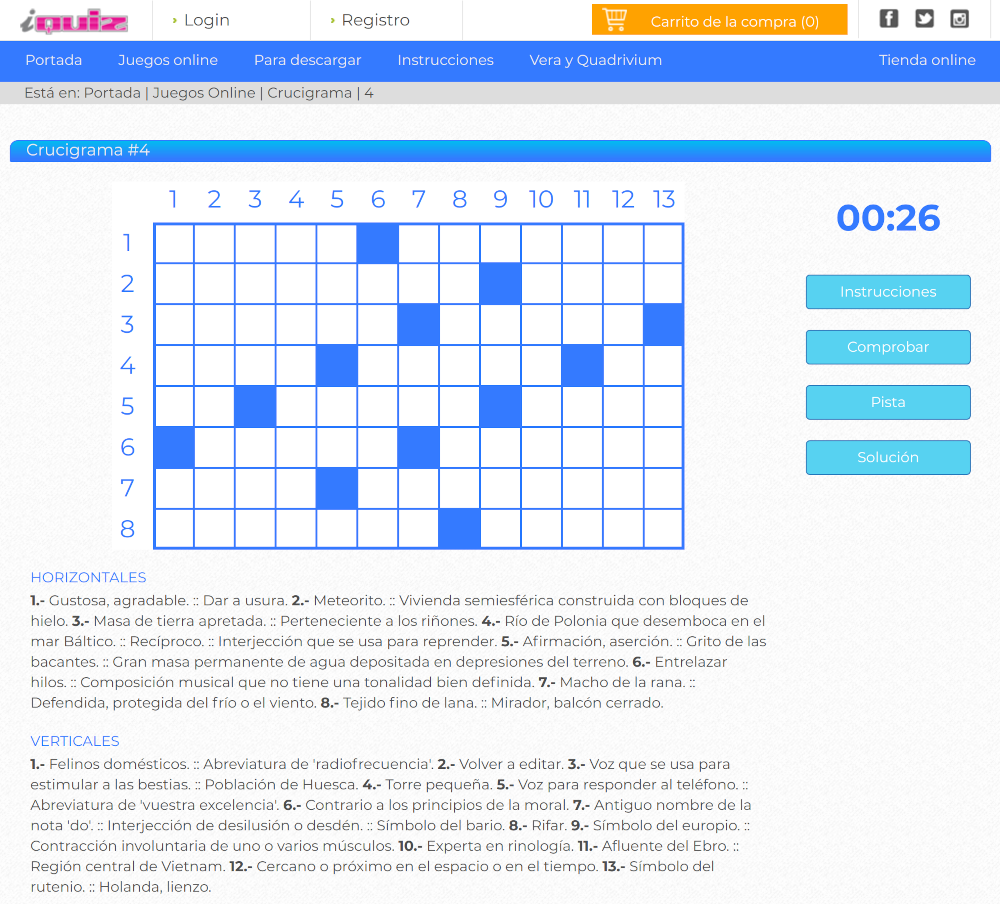 quiz | Noticia | crucigrama-el-rey-de-los-pasatiempos-es-que-no-podia ...